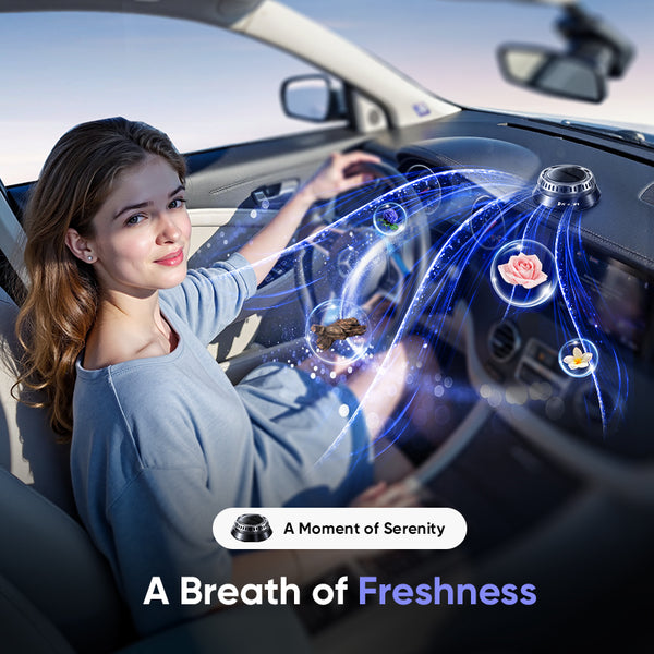 MAGIC JOHN Solar-Powered Car Diffuser