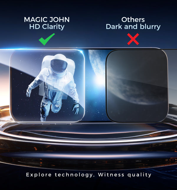 MAGIC JOHN Upgraded Screen Protector - Automatic Dust Free Eco-Friendl